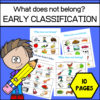 Classification | Which does not belong? - My Teaching Library ...