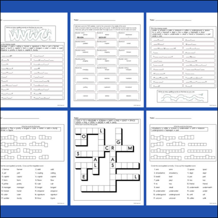 Spelling Curriculum for 3rd Grade - My Teaching Library ...