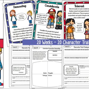 Character Traits (Volume 2) - My Teaching Library | MyTeachingLibrary.com