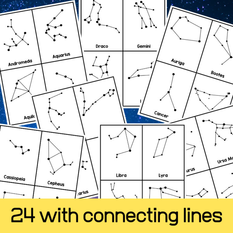 Constellation Flashcards - My Teaching Library | MyTeachingLibrary.com