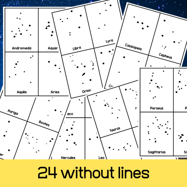 Constellation Flashcards - My Teaching Library | MyTeachingLibrary.com