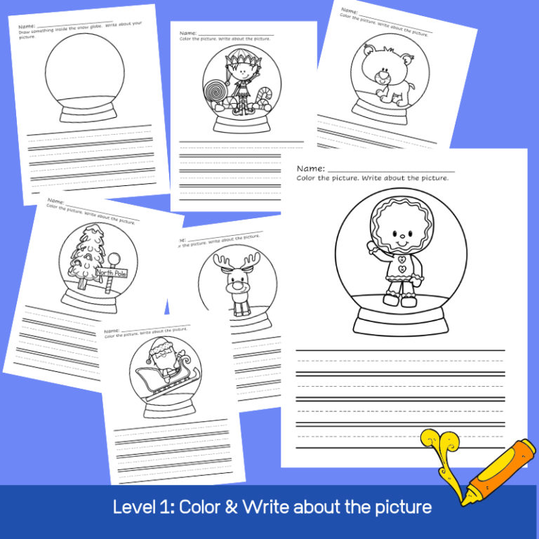 Winter Themed Grammar and Writing Activities - My Teaching Library ...