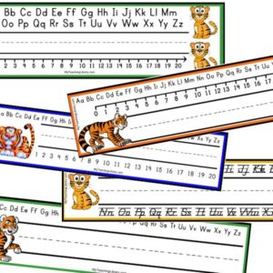 Tiger Desk Topper | Name Plate - My Teaching Library ...