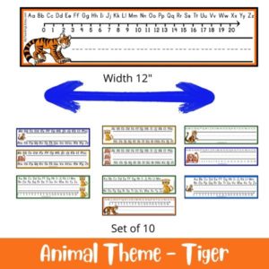 Tiger Desk Topper | Name Plate - My Teaching Library ...