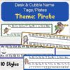 Zebra Desk Topper | Cute Animal Name Plate - My Teaching Library ...