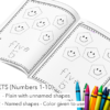 Trace, Color and Count Numbers | Shapes - My Teaching Library ...