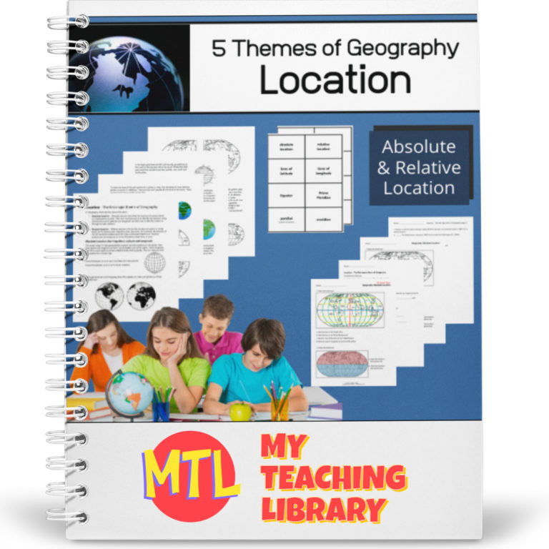 5 Themes of Geography BUNDLE - My Teaching Library | MyTeachingLibrary.com