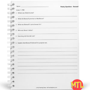 Beowulf - Questions - My Teaching Library | MyTeachingLibrary.com