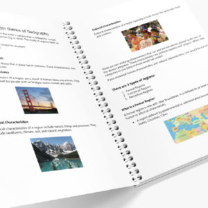5 Themes of Geography | Regions - My Teaching Library ...
