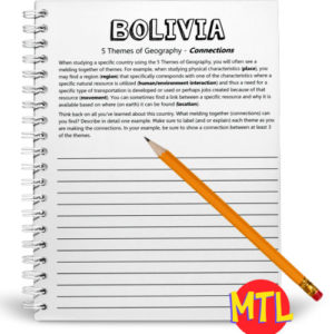 Bolivia Project-Based Country Study | 5 Themes of Geography - My ...
