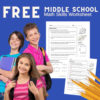 FREE - Middle School Math Worksheet - My Teaching Library ...