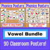 Phonics Posters | Vowel Bundle - My Teaching Library ...