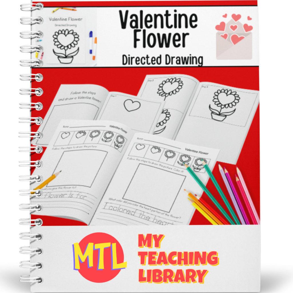 Flower Directed Drawing | Holiday Edition: Valentine’s Day - My ...