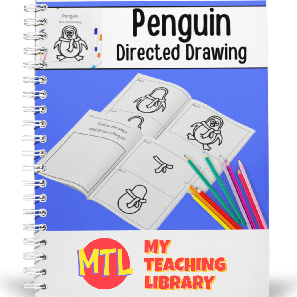 How to Draw a Penguin | Directed Drawing - My Teaching Library ...