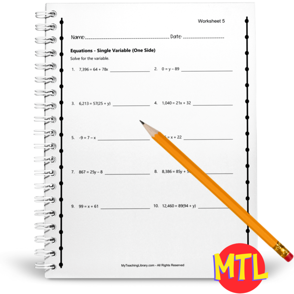solving-multi-step-one-variable-equations-algebra-worksheets-my