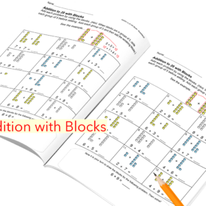 Addition and Subtraction with Blocks | Sums - Minuends to 20 - My ...