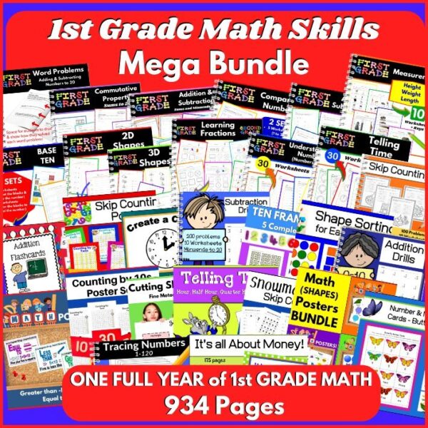 Kindergarten Math Skills, Concepts and Products to Use - My Teaching ...