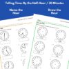 Telling Time | First Grade - My Teaching Library | MyTeachingLibrary.com
