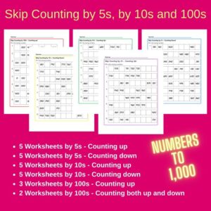Read, Write and Count Numbers to 1,000 - My Teaching Library ...