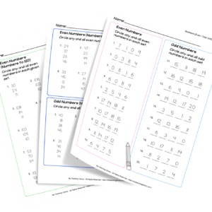 Even and Odd Numbers - My Teaching Library | MyTeachingLibrary.com