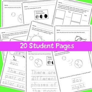 Sun, Earth and Moon | Science for Early Learners - My Teaching Library ...