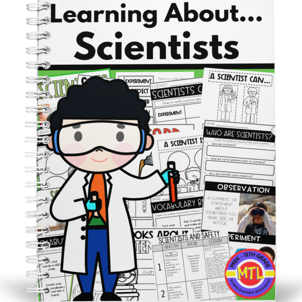 Learning About Scientists Unit - My Teaching Library ...