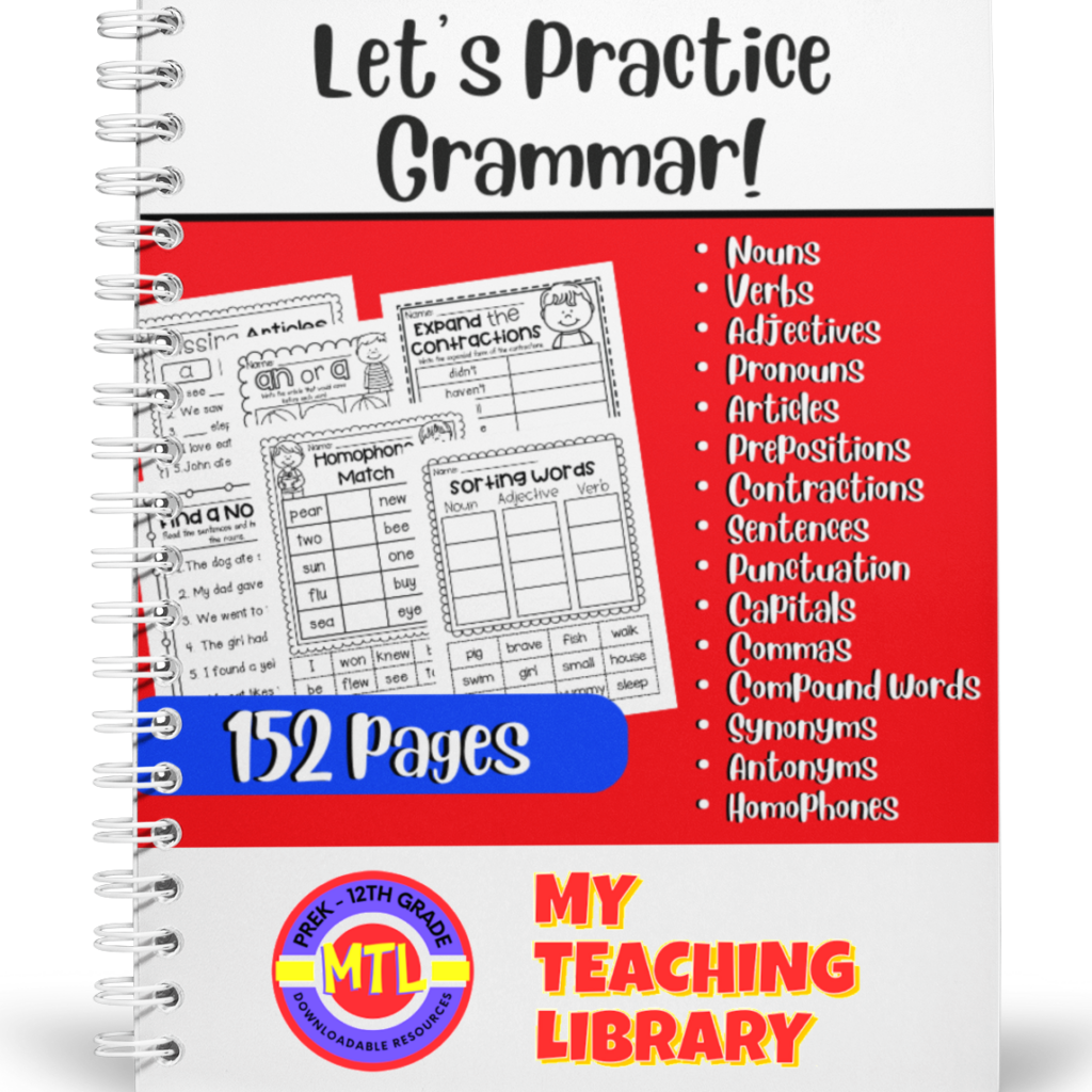 Pronoun Posters - My Teaching Library | MyTeachingLibrary.com