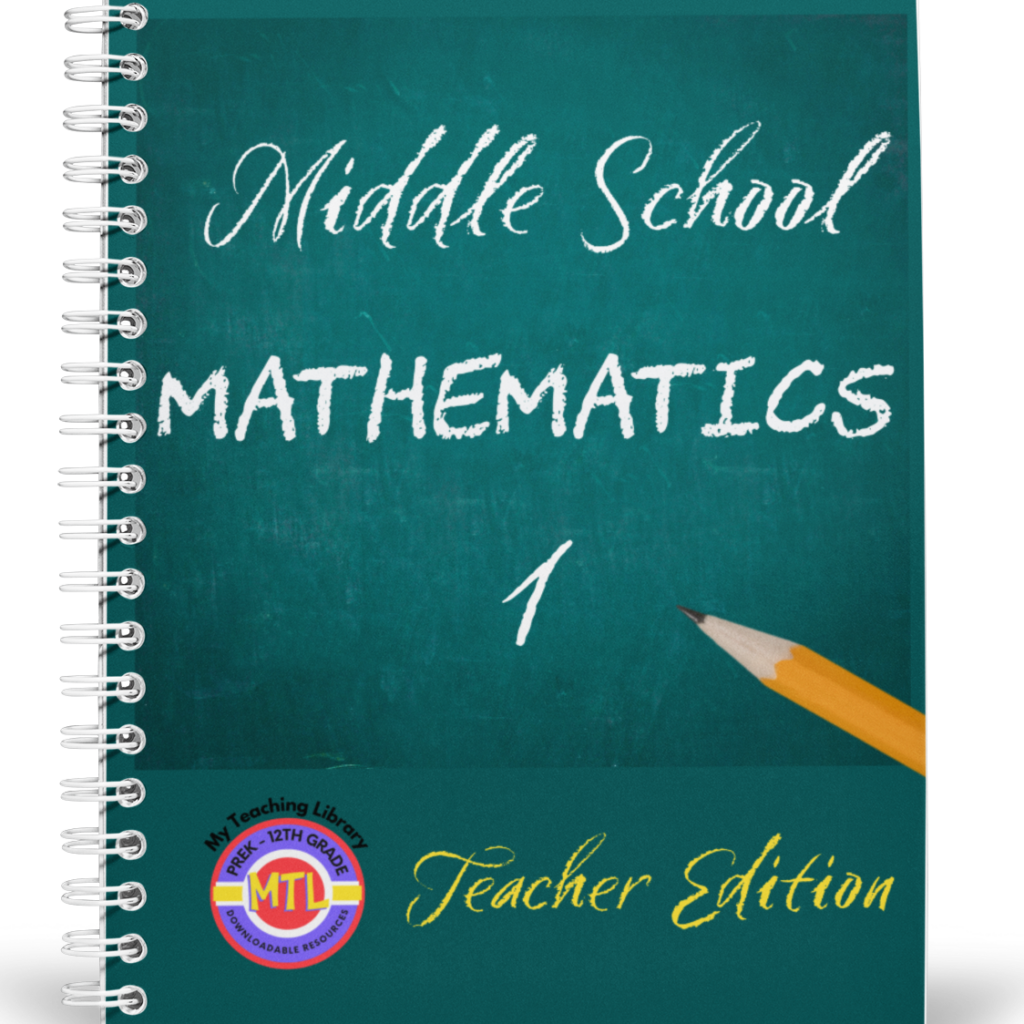 Mathematics I | Middle School - Teacher Edition - My Teaching Library ...