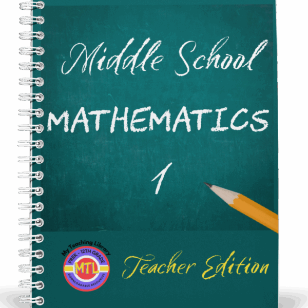Mathematics I | Middle School - Teacher Edition - My Teaching Library ...