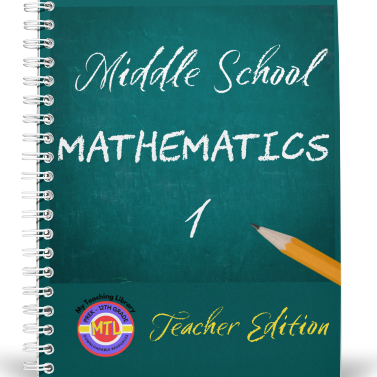 Mathematics I | Middle School - Teacher Edition - My Teaching Library ...