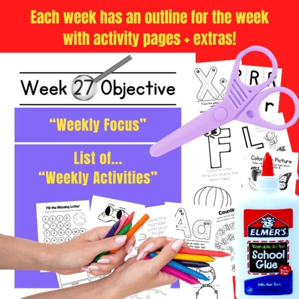 Preschool Curriculum | 36 Weeks - My Teaching Library ...