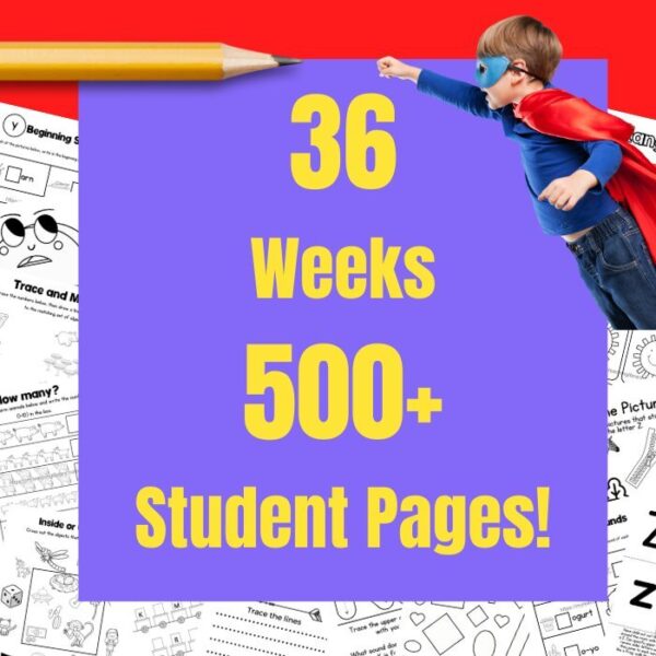 Preschool Curriculum | 36 Weeks - My Teaching Library ...