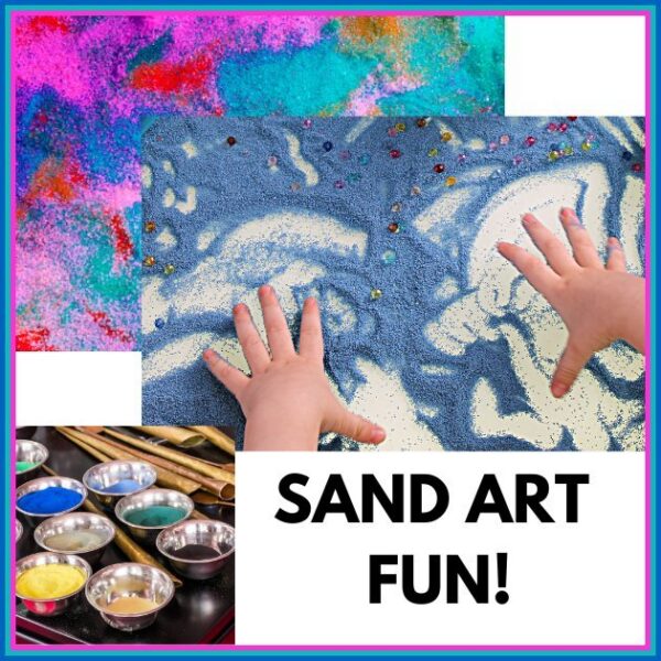 Sand Art | Family Fun - My Teaching Library | MyTeachingLibrary.com