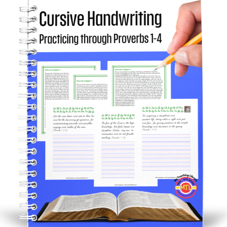 Easter Cursive Handwriting Sheets - My Teaching Library ...