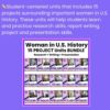 Women in U.S. History – 15 Projects | Research – Writing – Presentation ...