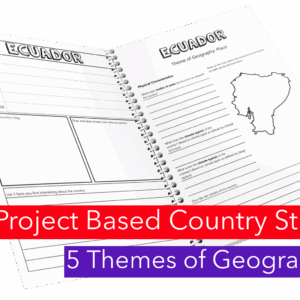 Ecuador Project-Based Country Study | 5 Themes of Geography - My ...