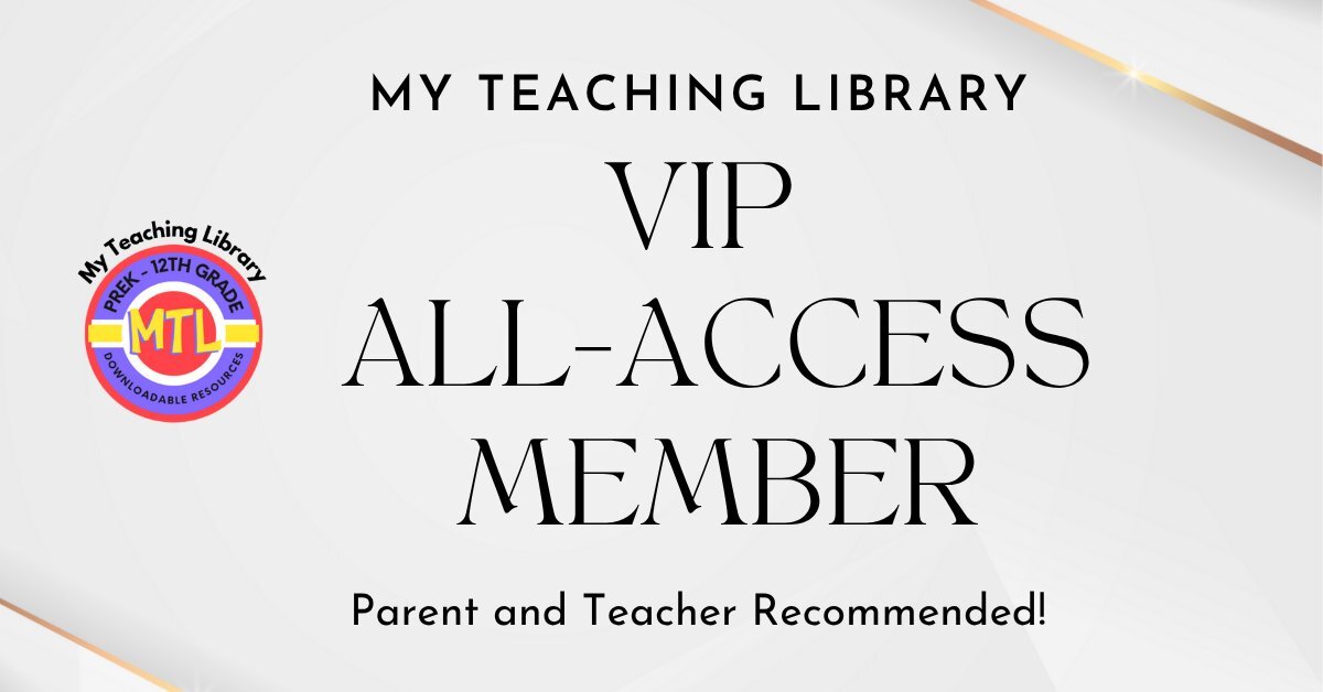 My Teaching Library All-Access Membership - My Teaching Library | MyTeachingLibrary.com